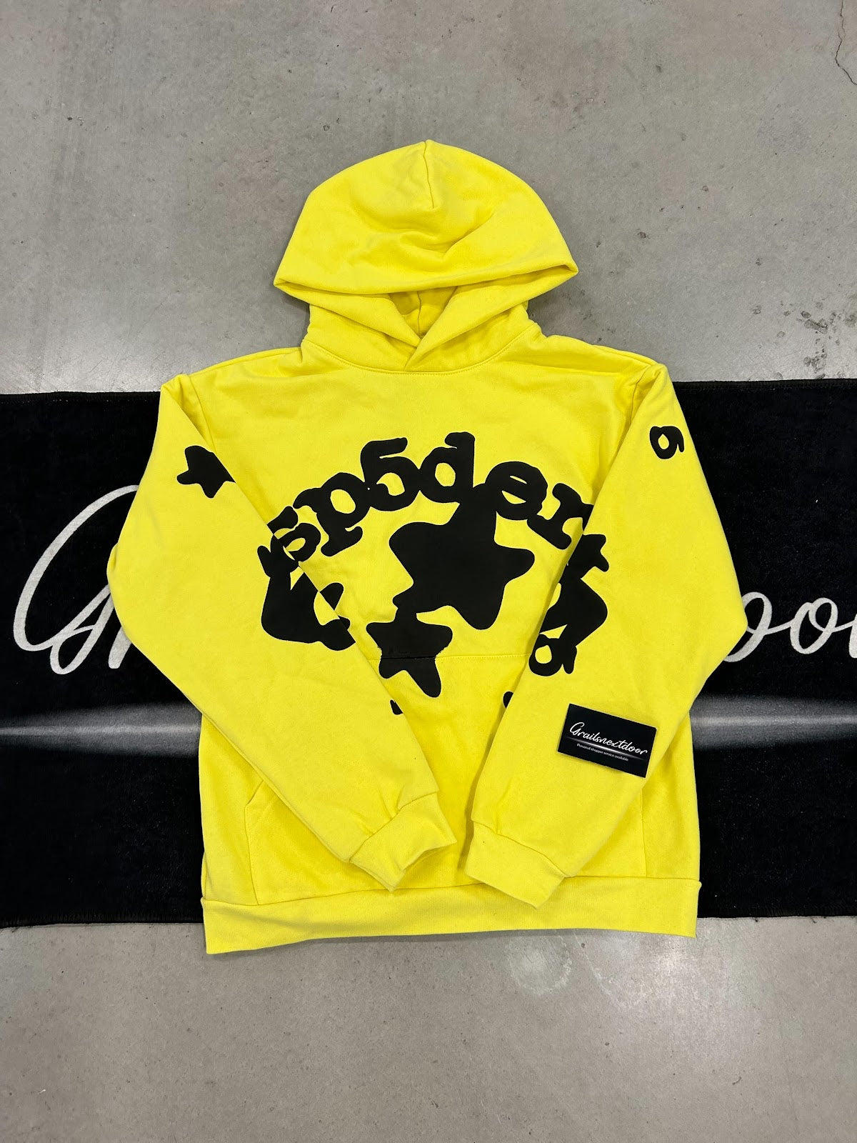Sp5der "Yellow beluga" hoodie – GRAILS NEXT DOOR