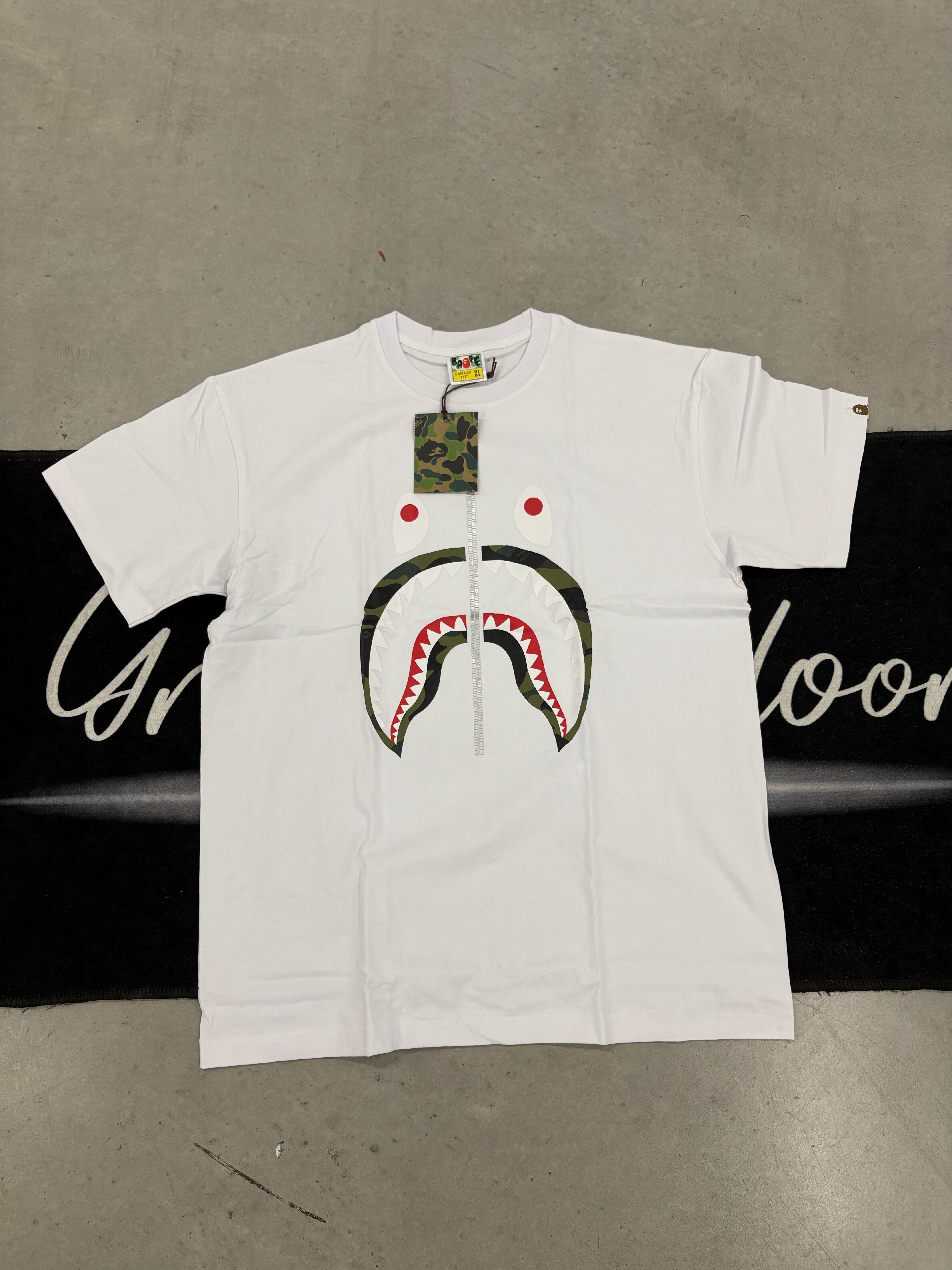 Bape "Face White" shirt – GRAILS NEXT DOOR