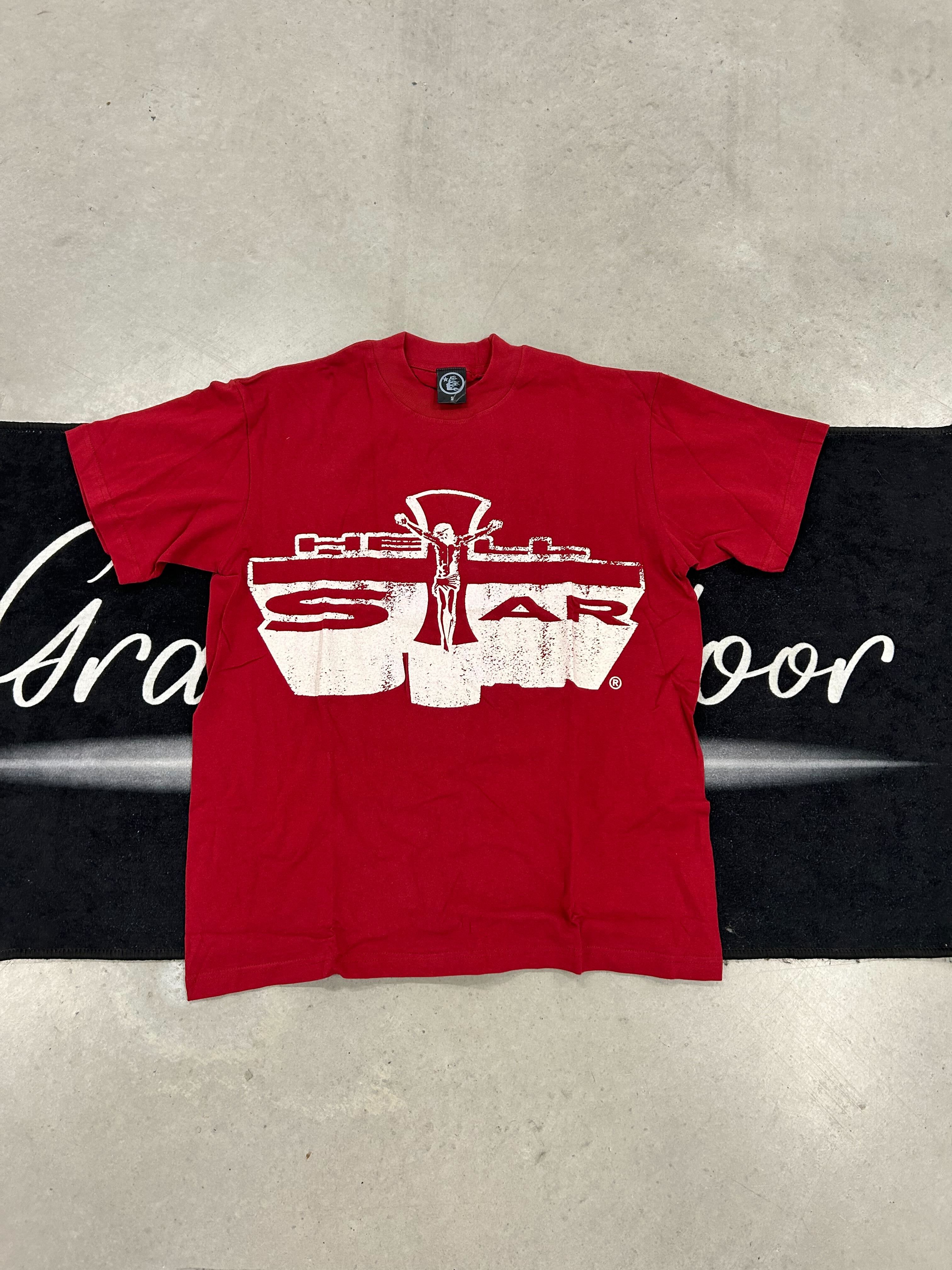Hellstar "cross red " shirt – GRAILS NEXT DOOR