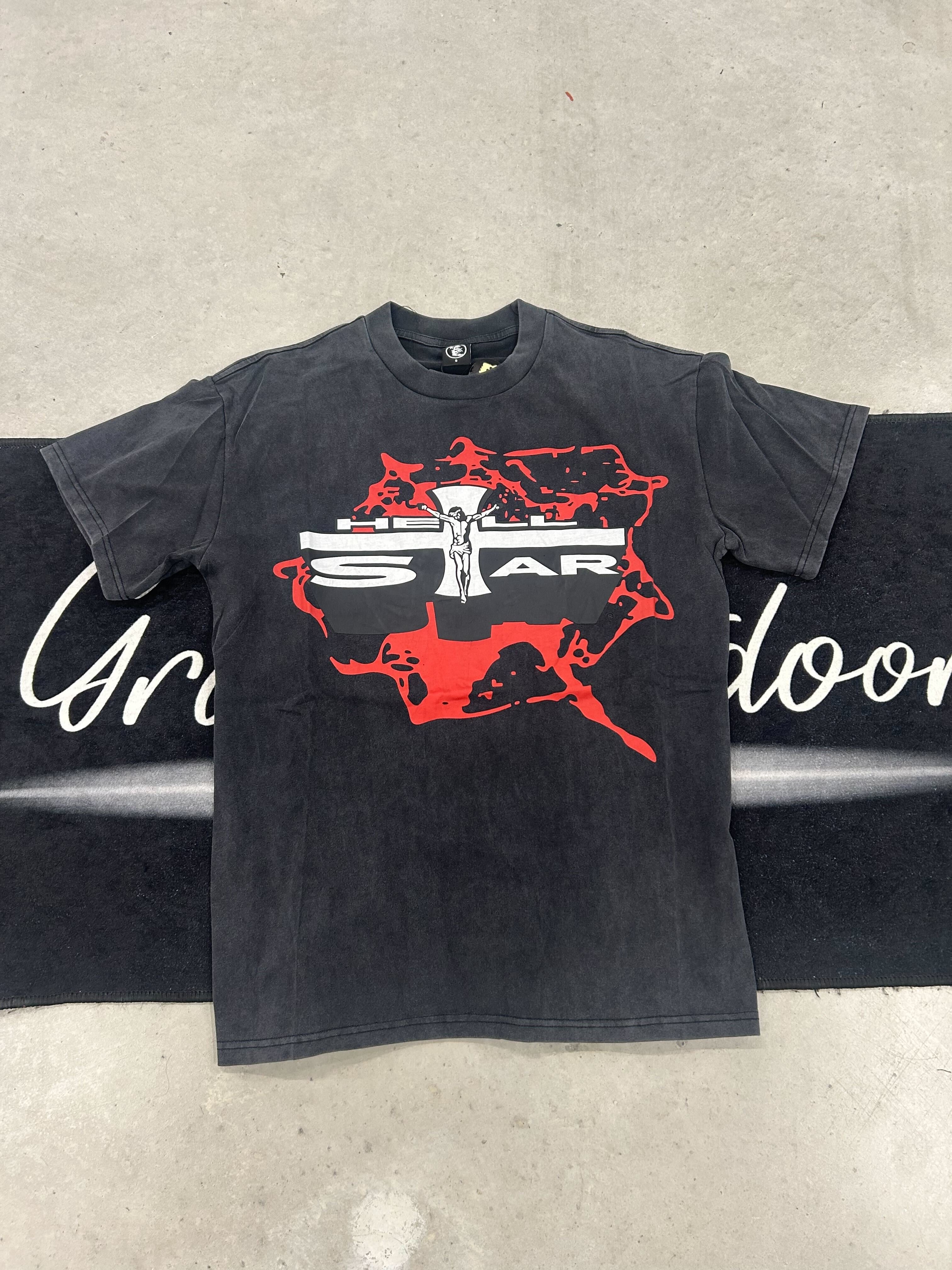 Hellstar "cross" shirt – GRAILS NEXT DOOR