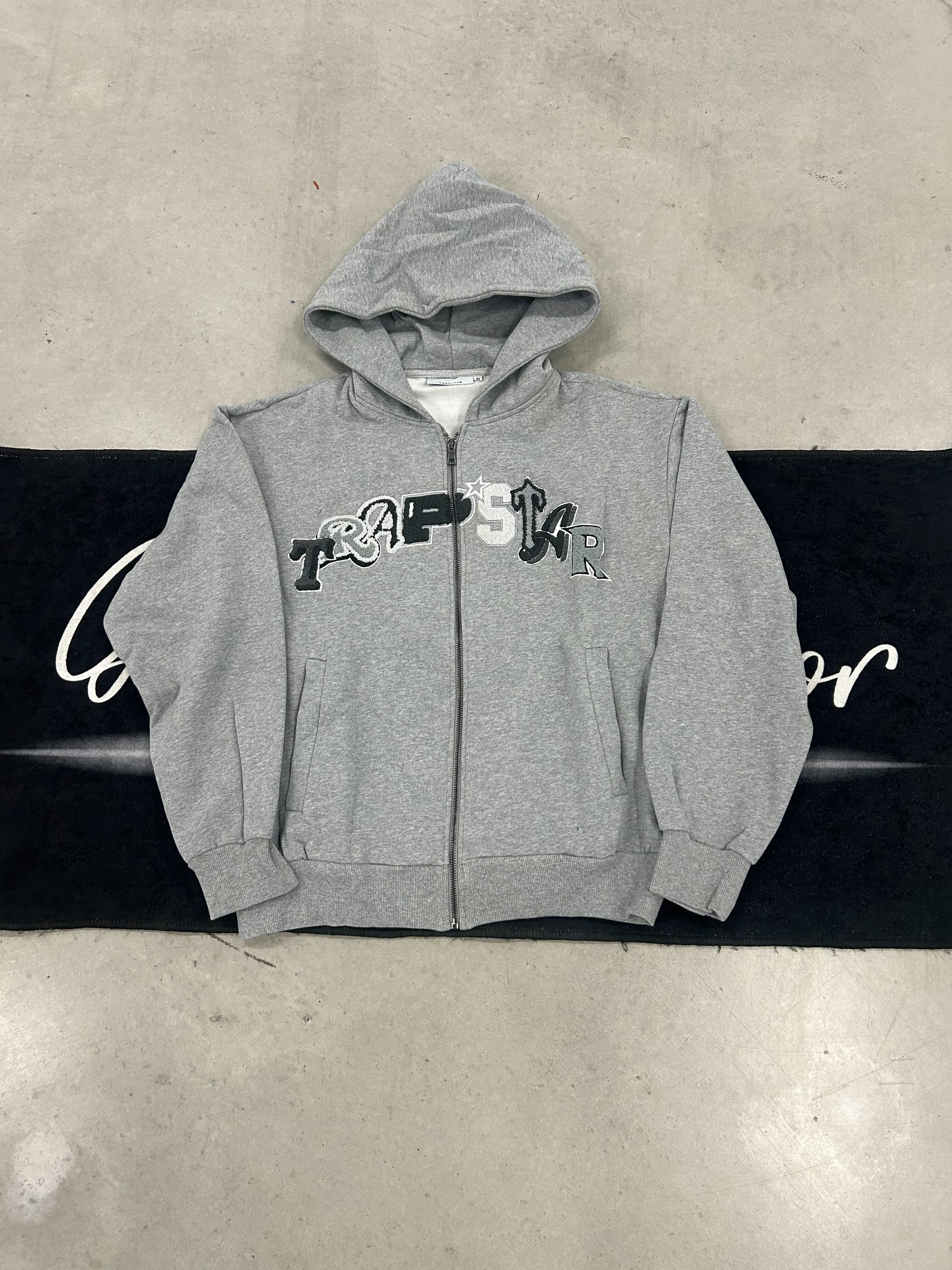 Trapstar "Grey Zip-Up" hoodie – GRAILS NEXT DOOR