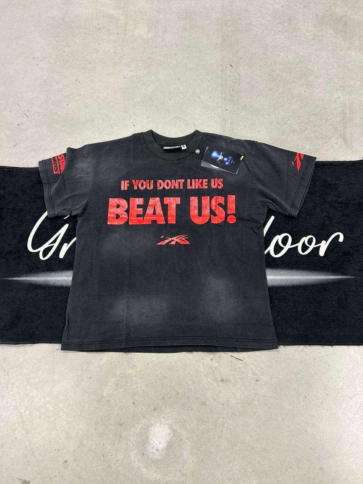 Hellstar "beat us black" shirt – GRAILS NEXT DOOR