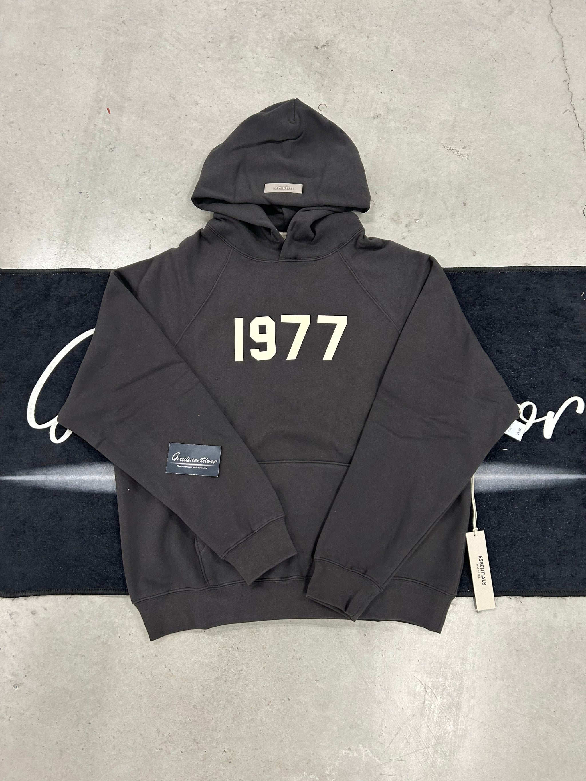 Essentials "1977 iron" hoodie
