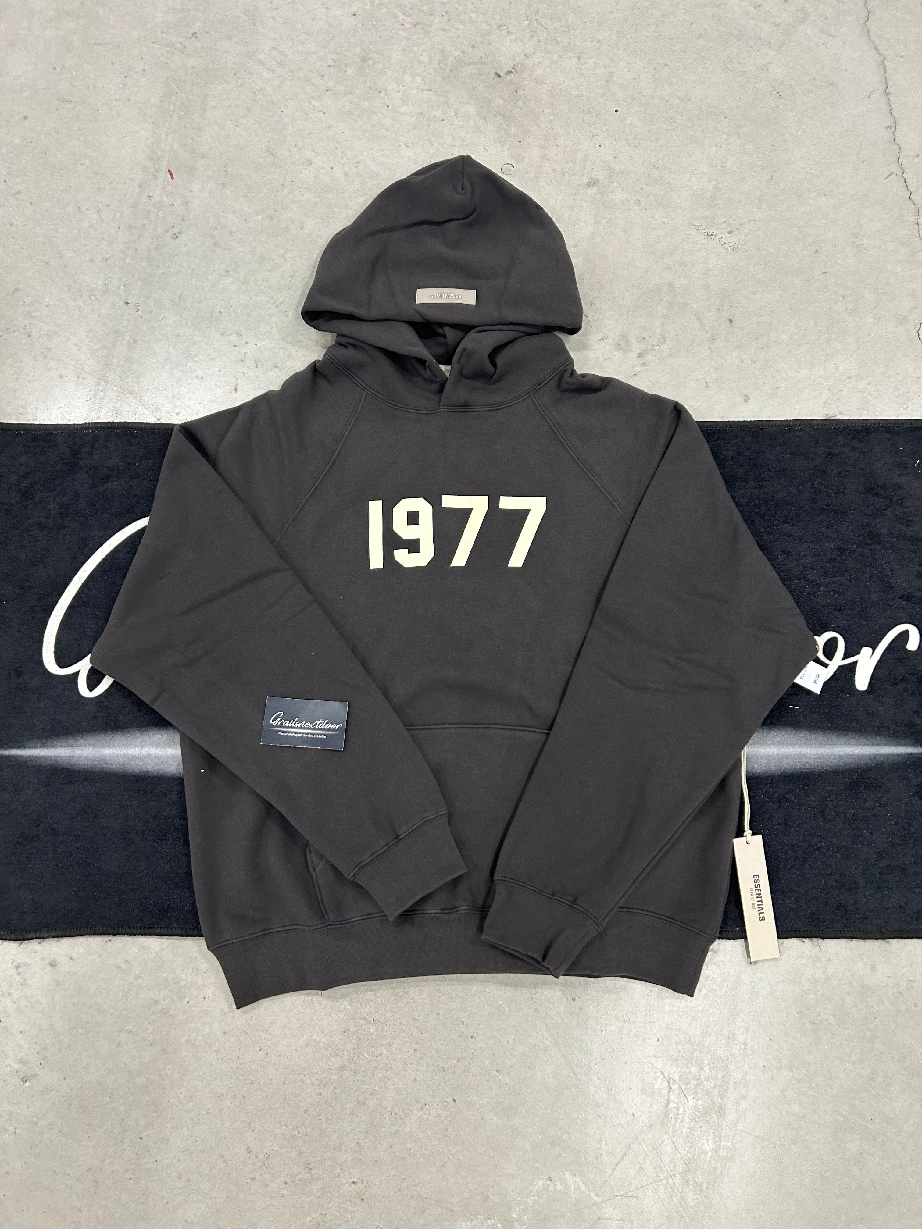 Essentials "1977 iron" hoodie