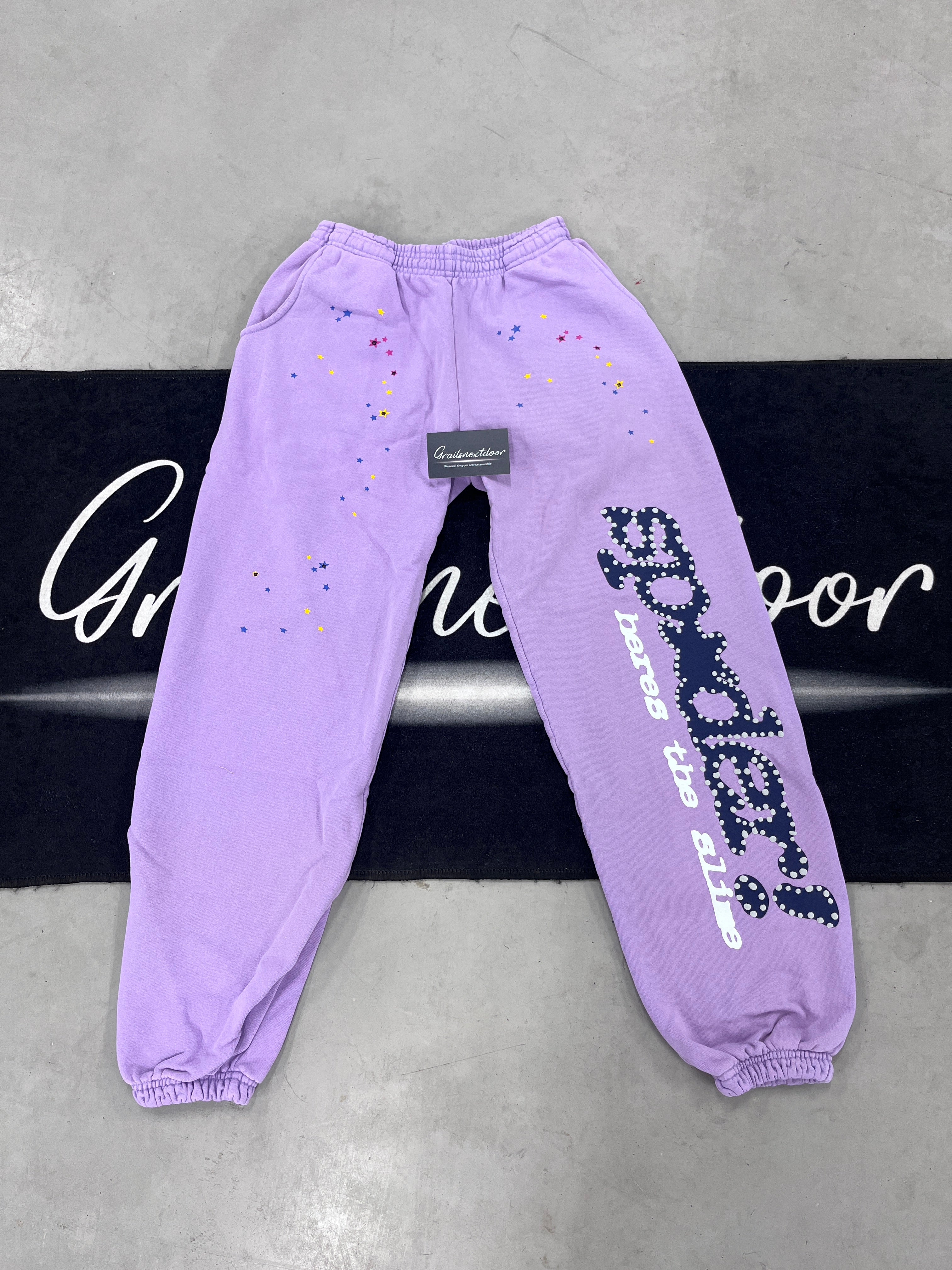 Sp5der "purple açai" pants – GRAILS NEXT DOOR